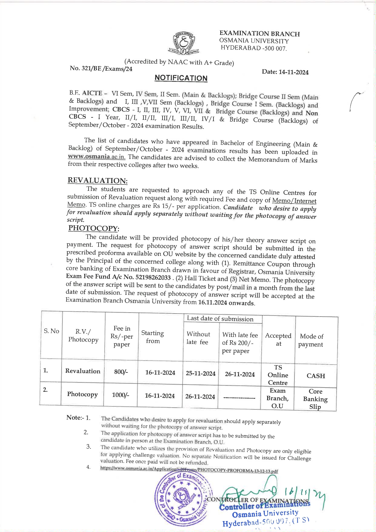 Examination Timetable – Neil Gogte Institute of Technology